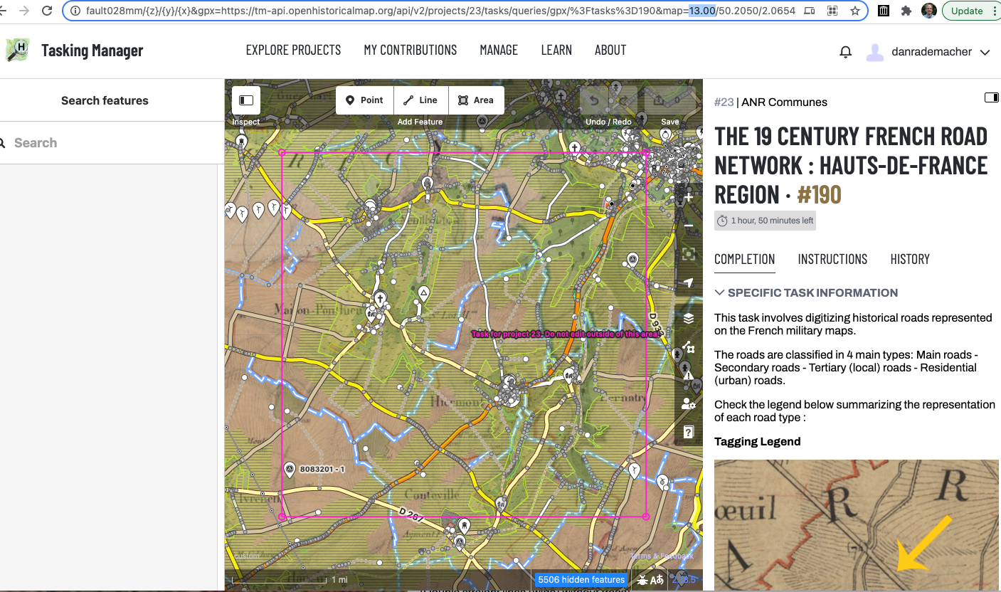 Have iD render map data at Zoom = 13 · Issue #305 · OpenHistoricalMap/issues · GitHub