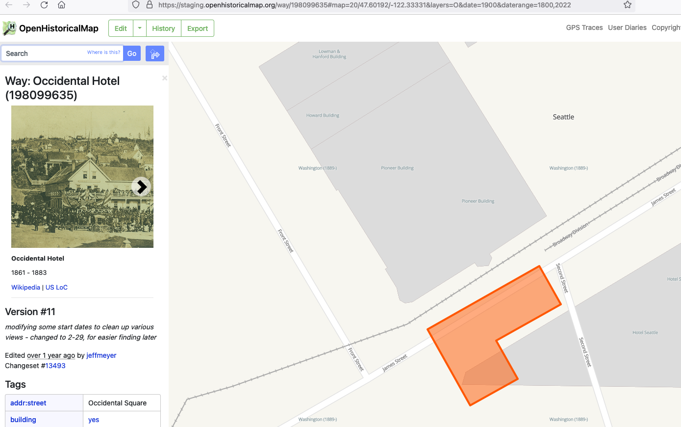 Restore Inspector functionality in new OSM web branch · Issue #381 · OpenHistoricalMap/issues ...