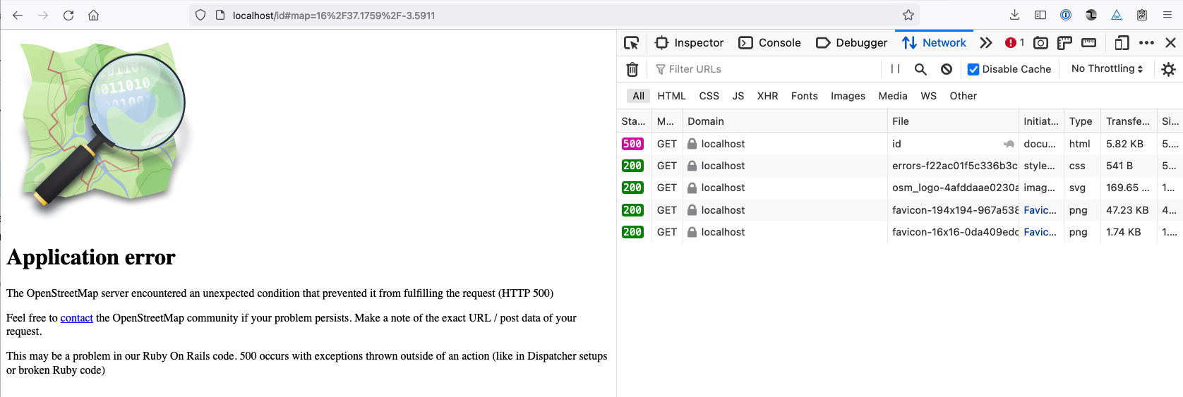 iD failing on staging · Issue #388 · OpenHistoricalMap/issues · GitHub
