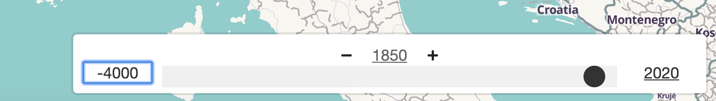 Set new min date on timeslider · Issue #28 · OpenHistoricalMap/issues · GitHub