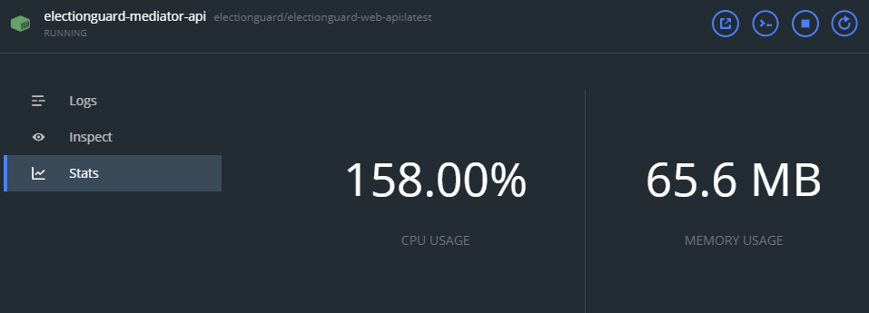 Investigate High CPU usage from docker containers · Issue #107 · Election-Tech-Initiative ...
