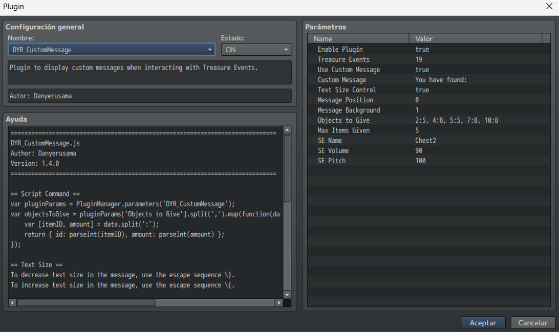 GitHub - Danyerusama/DYR_CustomMessage: With this plugin, you can customize the messages and ...