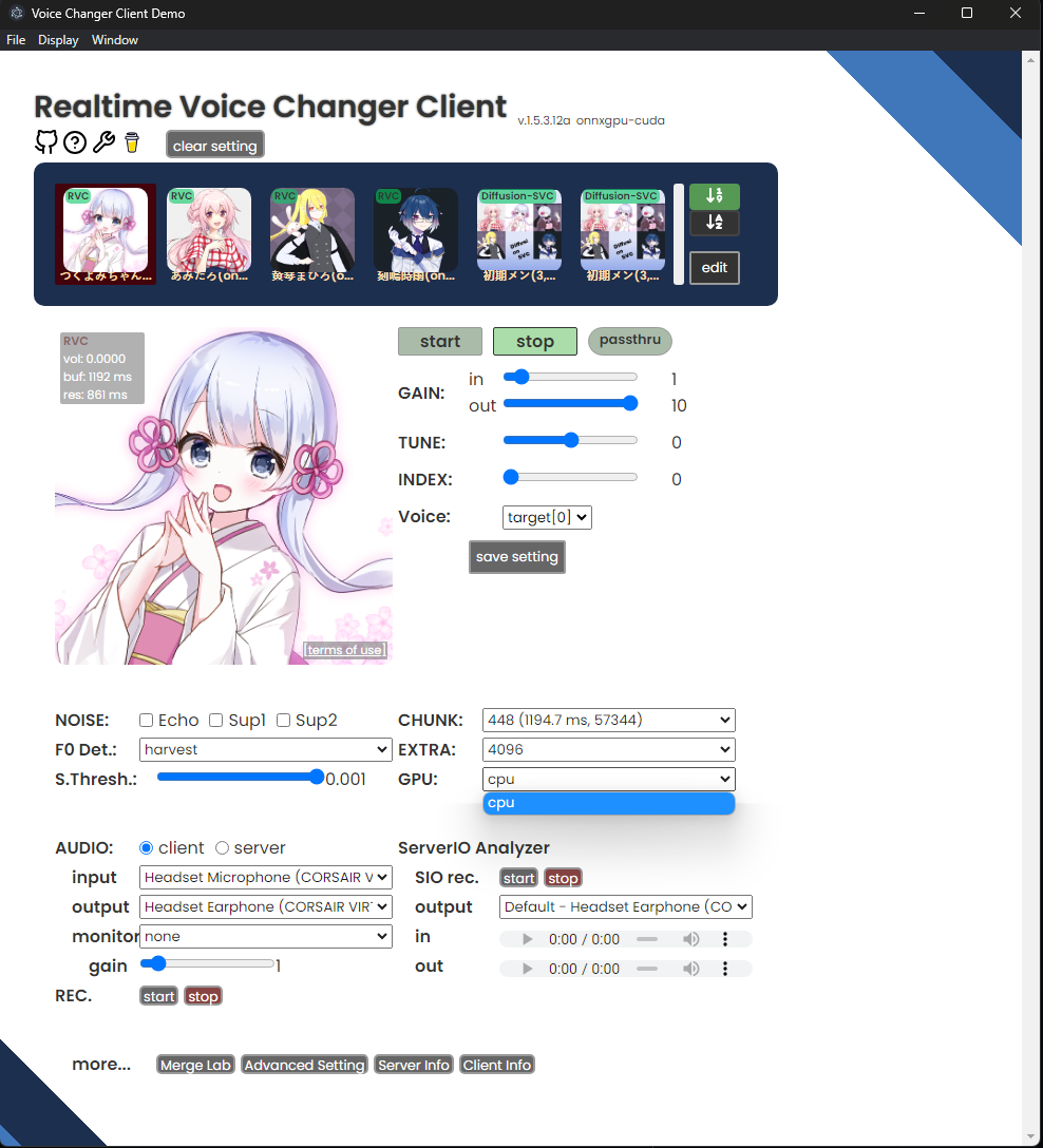 AMD GPU not being detected by the voice changer · Issue #719 · w-okada/voice-changer · GitHub