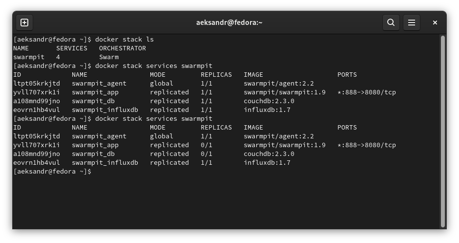 app and db are constantly being reboote · Issue #643 · swarmpit/swarmpit · GitHub