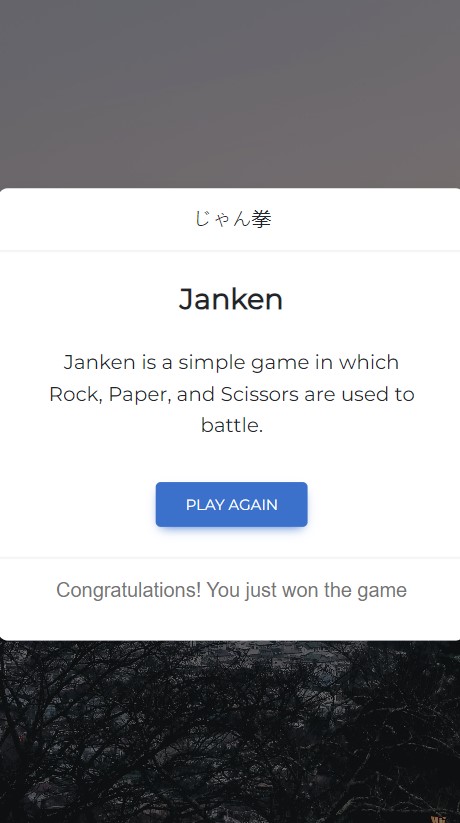 GitHub - faisalyudiansah/Game-Web-Janken-Bootstrap-Simple: Simple web - Game of Janken (rock ...