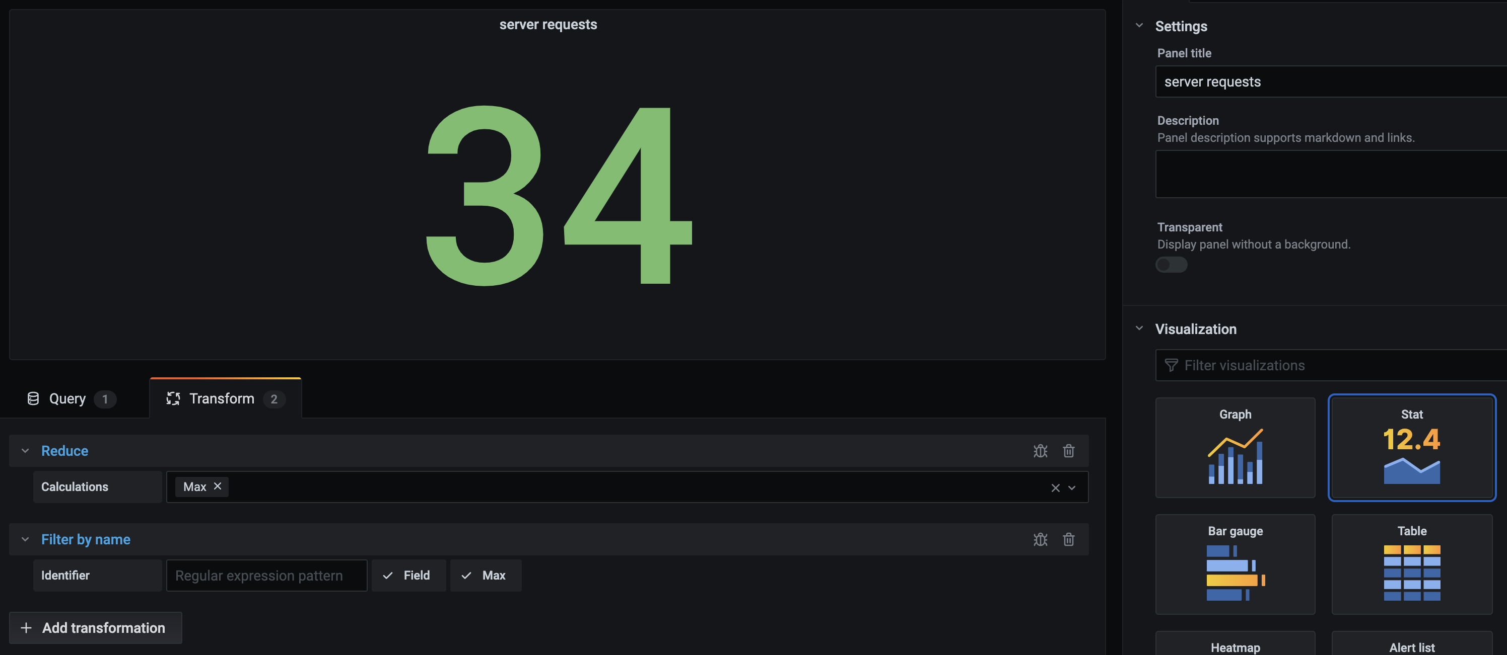 Transform An Unexpected Error Occurred · Issue 25231 · Grafana