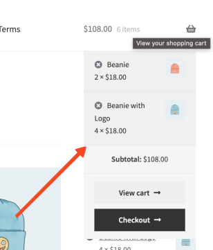 The "Storefront header cart" doesn't work properly on the cart and checkout pages · Issue #2101 ...