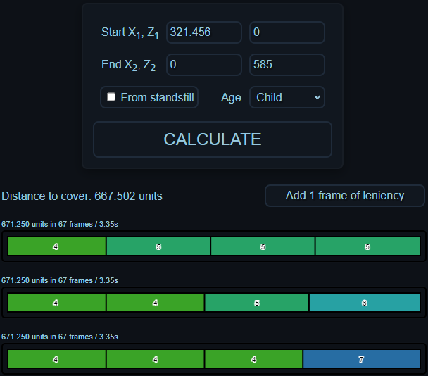 GitHub - TorjeAmundsen/OoTRolls: Webapp for calculating optimal roll spacing between two points ...