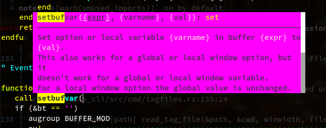 Signature hint float window appears over cursor line · Issue #2498 · neoclide/coc.nvim · GitHub