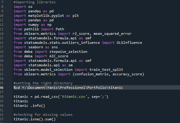 GitHub - Bruc3U/Titanic_analysis