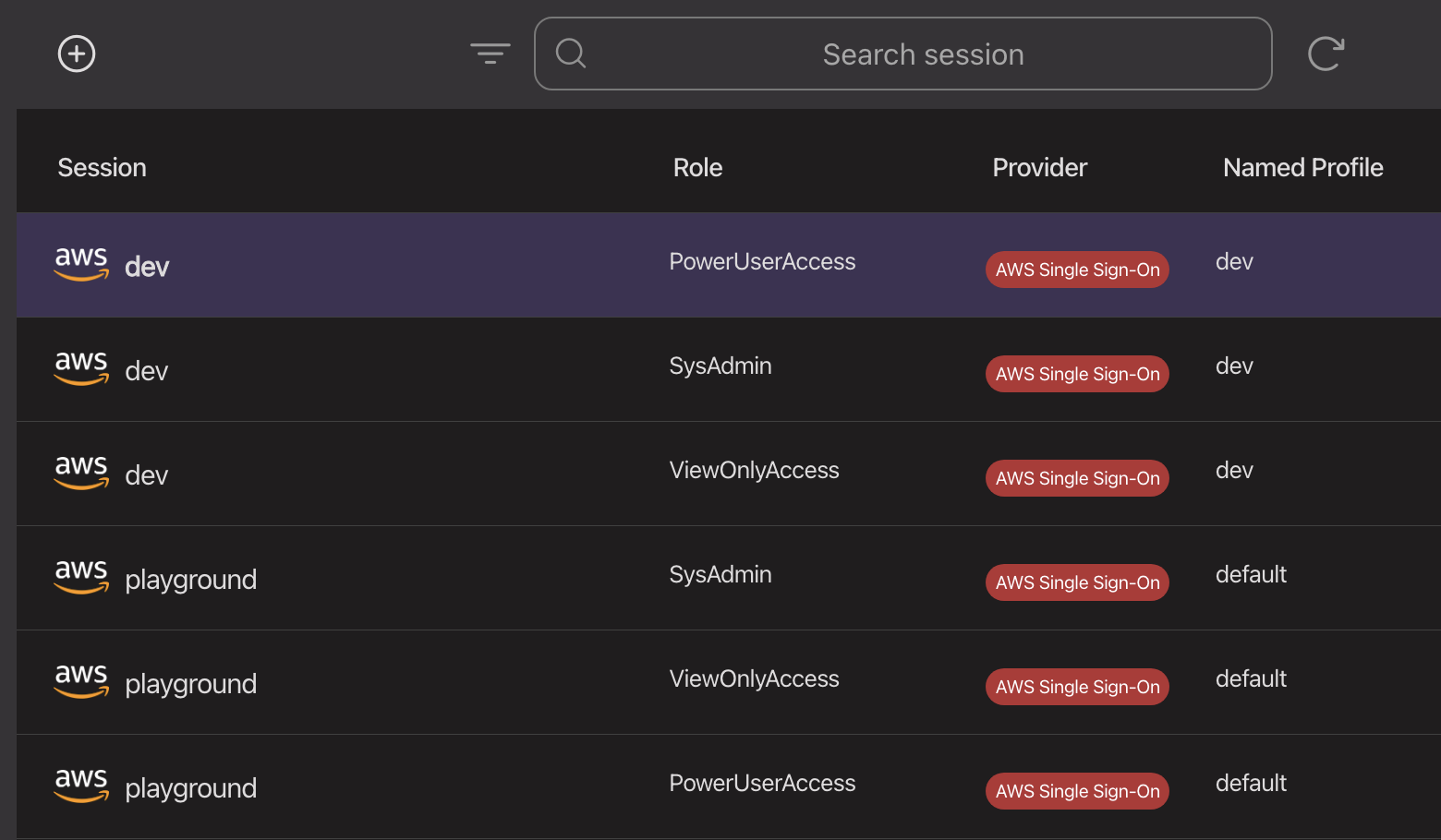 Leapp CLI: Session role should be included when starting/listing session · Issue #371 ...