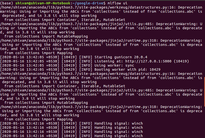 Getting Internalservererror On Mlflow Ui Each Time I Log My Model Through Pytorch · Issue