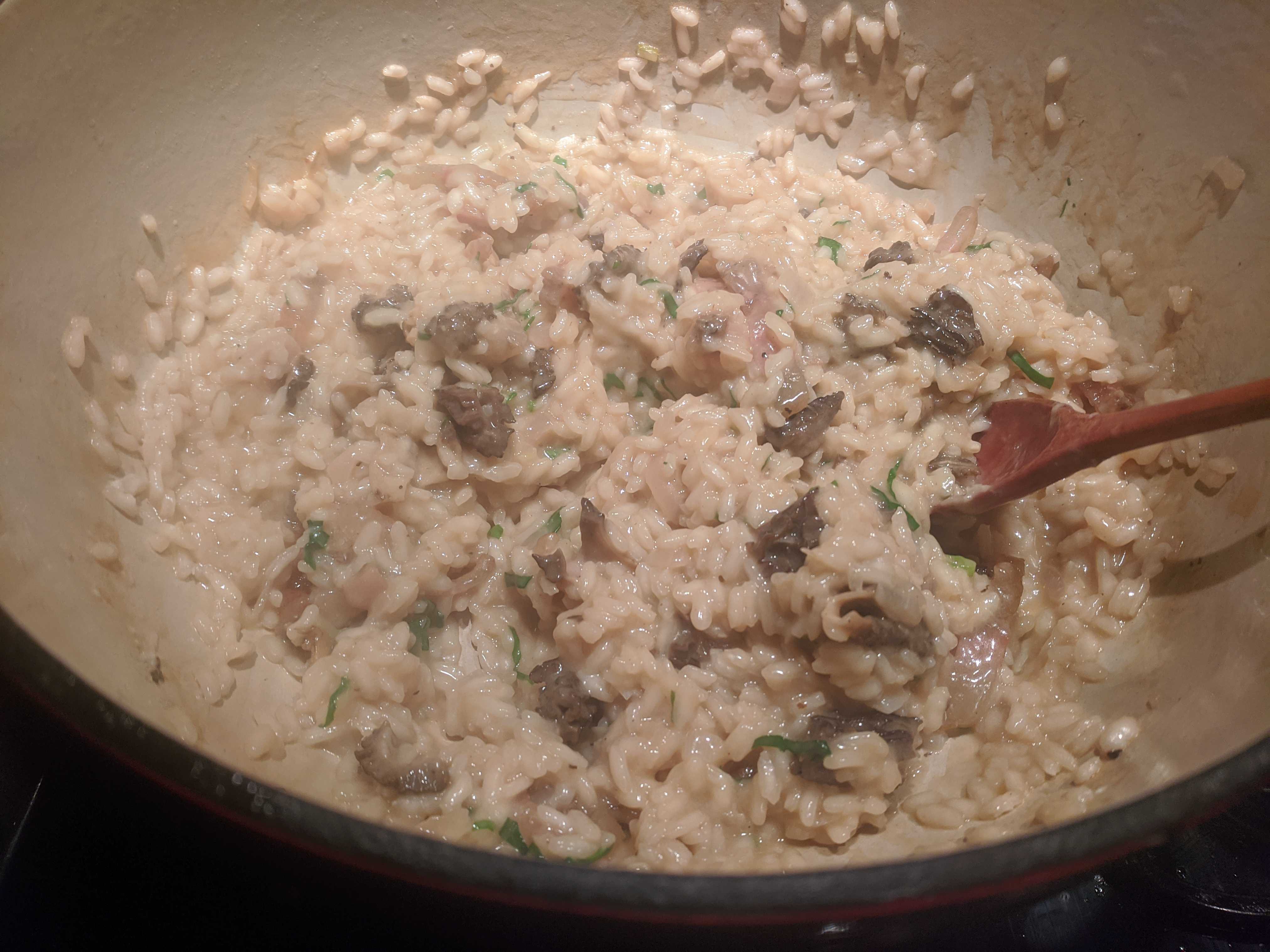 Duck Risotto with Morels · GitHub
