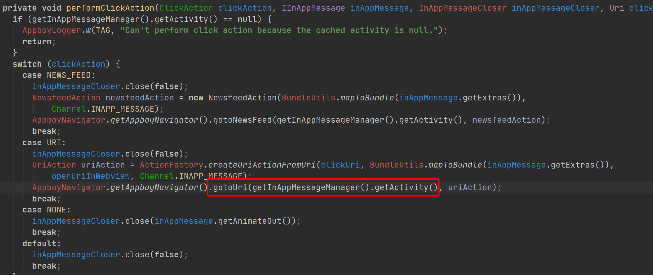 Discrepancy between Modal and Custom Code in-app messages callbacks ...