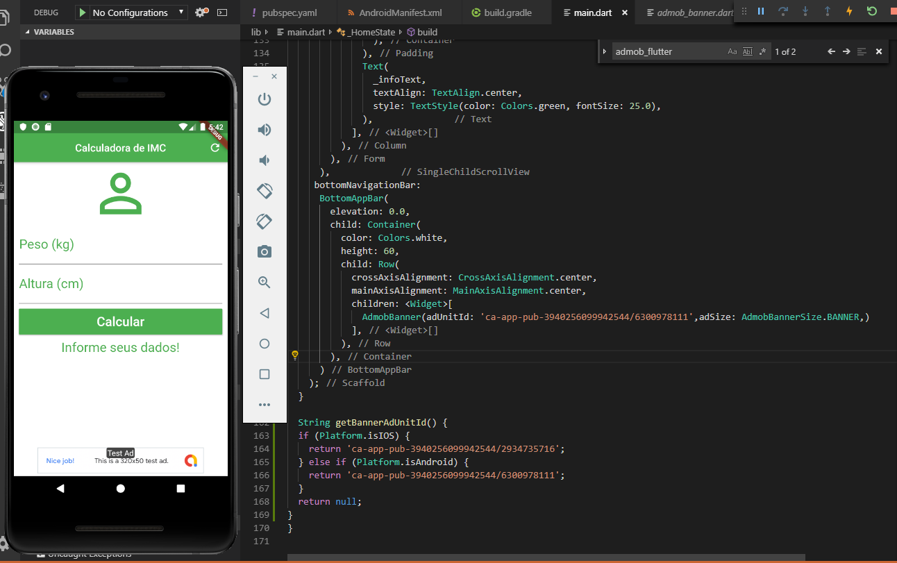Admob advertising overlays the floating action button · Issue #14222 ...