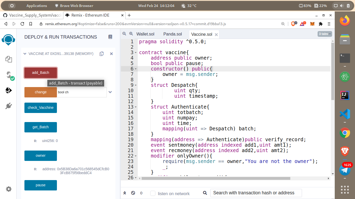 GitHub - Sujaidhayalan/Vaccine_Supply_System