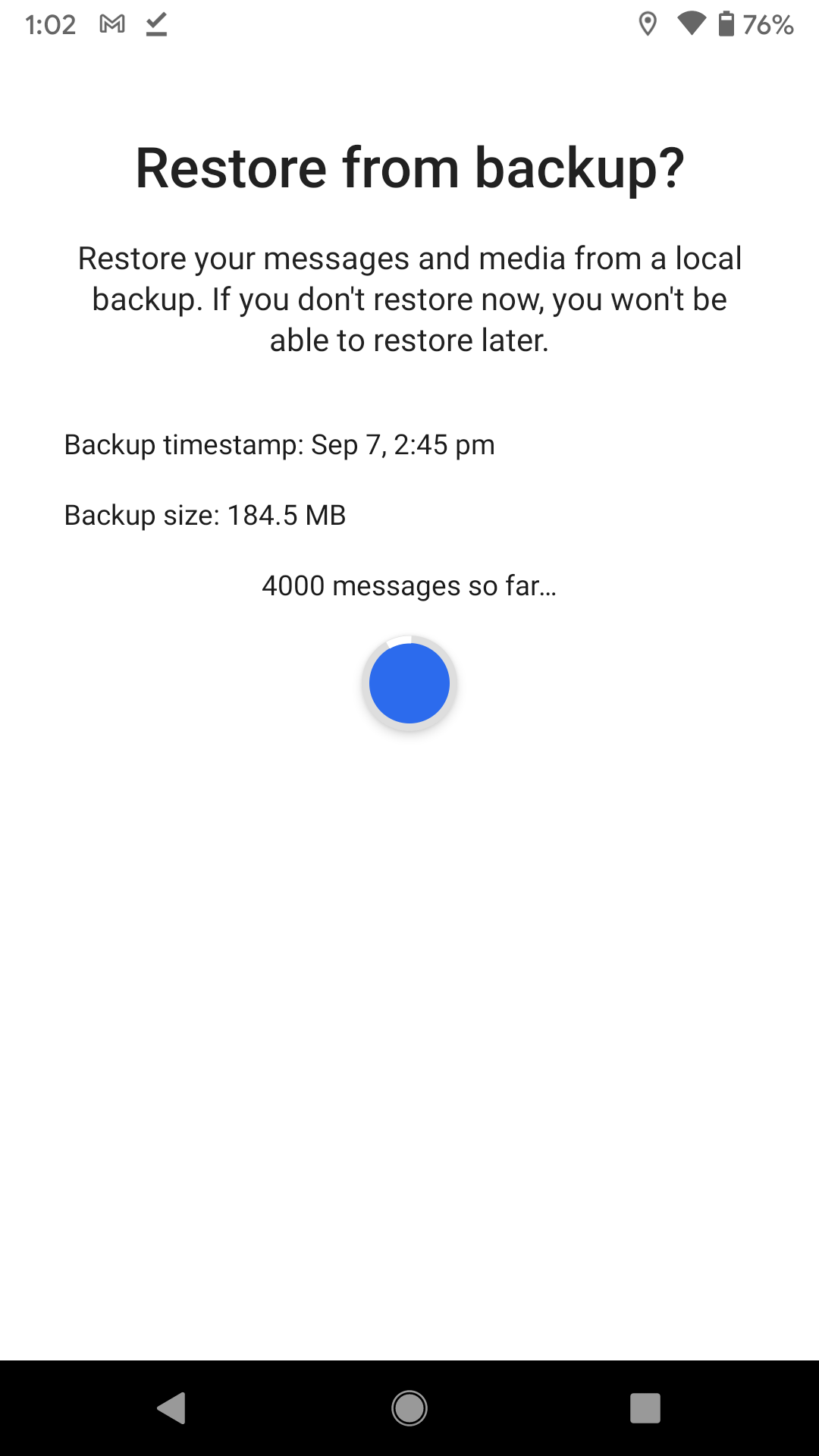 Unable to restore from a backup · Issue #11678 · signalapp/Signal-Android · GitHub