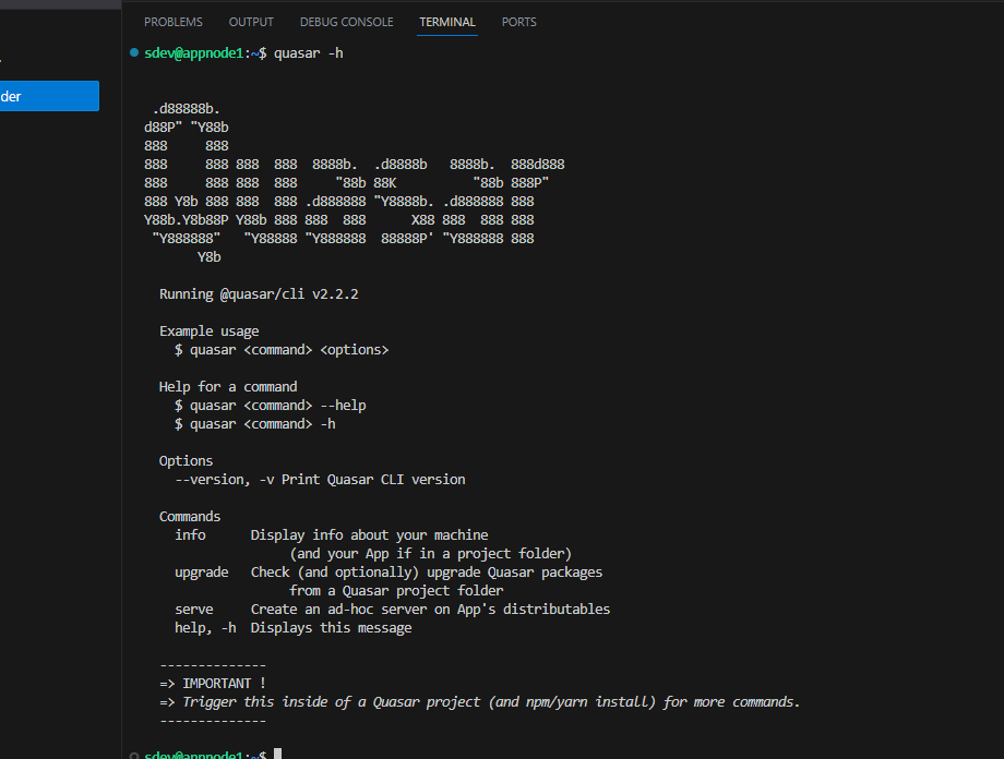 Fails to run quasar dev on @quasar/app 1.4.3 · Issue #5970 · quasarframework/quasar · GitHub