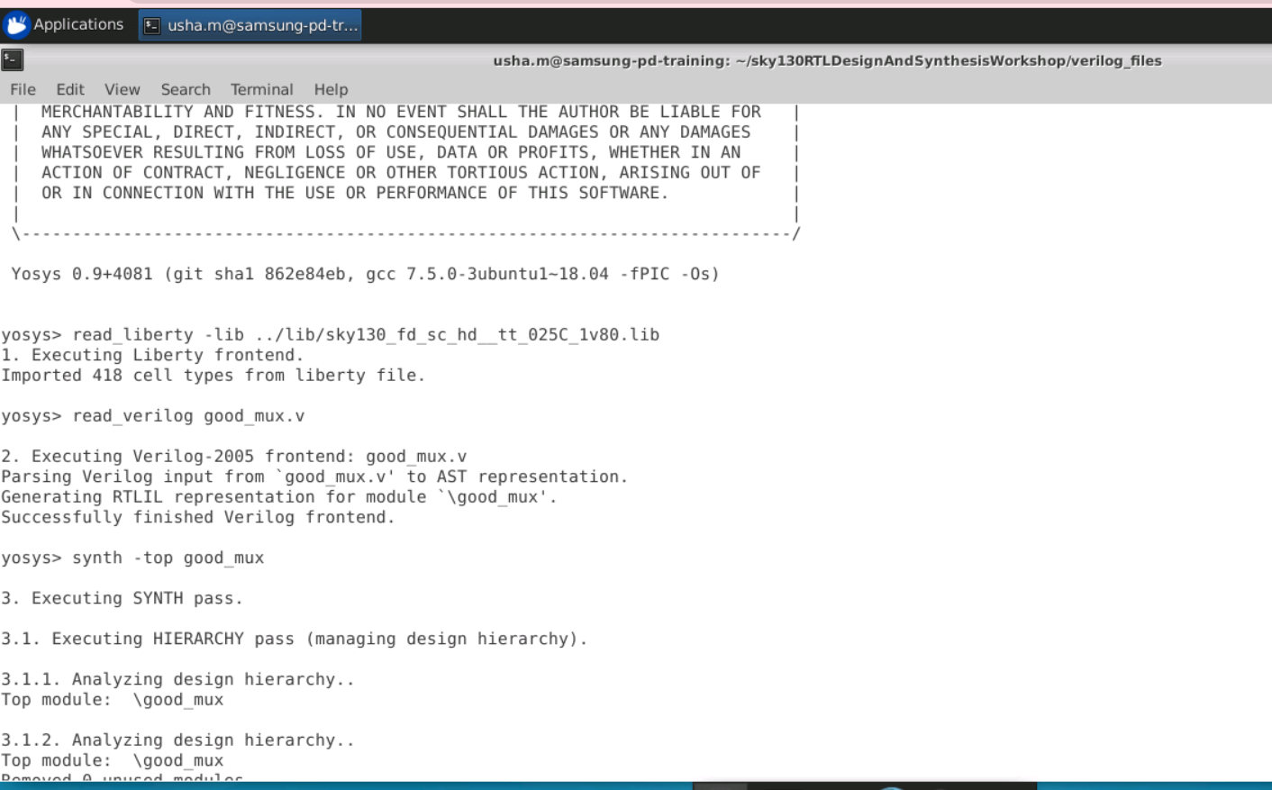 GitHub - Usha-Mounika/Samsung_PD: Training