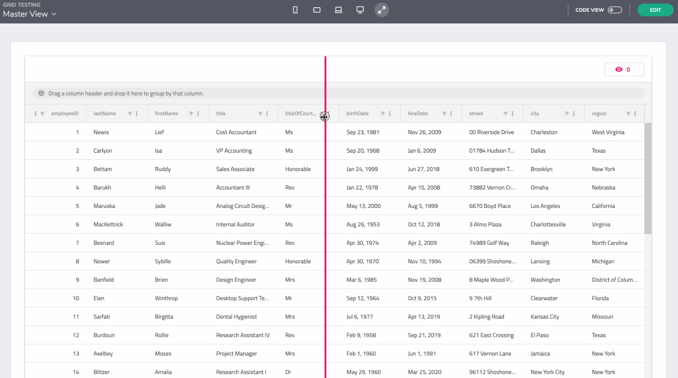Column resizing adorner height seems to be off in preview · Issue #10209 · IgniteUI/igniteui ...