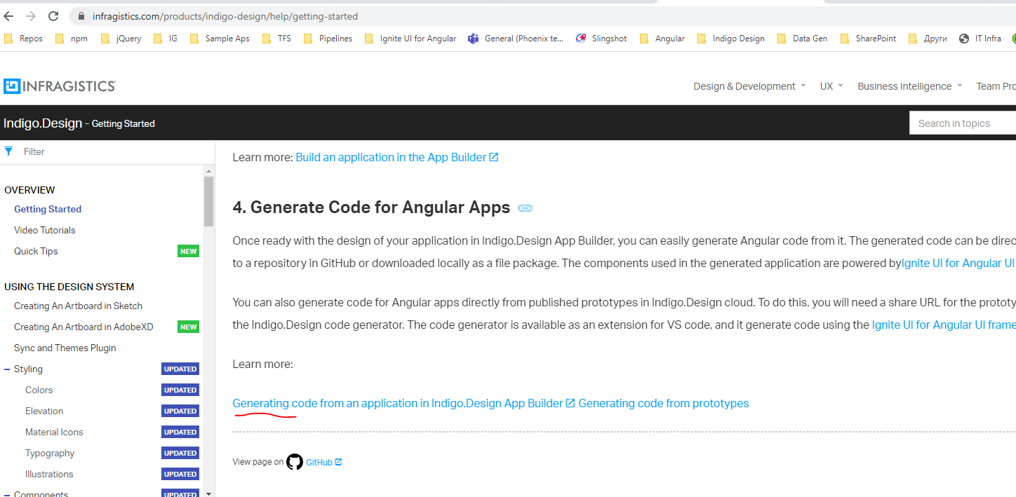 Broken link on getting started page · Issue #592 · IgniteUI/indigo-design-docfx · GitHub