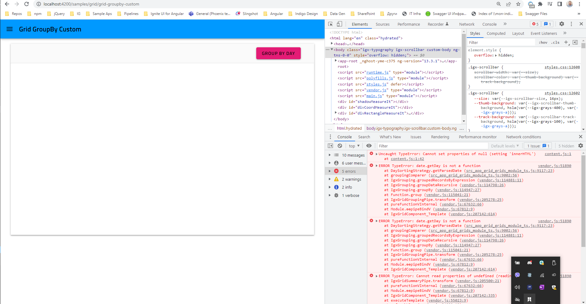Update To Latest 13 2 0 Beta 0 By Katherinedragieva · Pull Request 3002 · Igniteui Igniteui