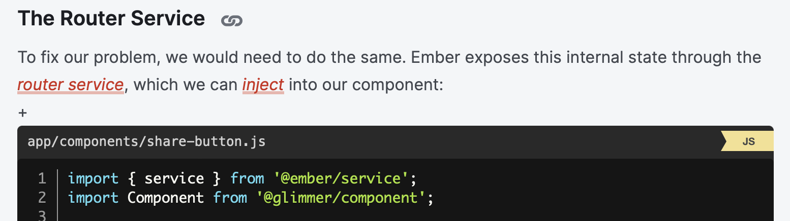 data-diff +/- symbol renders outside of code block in first line ...