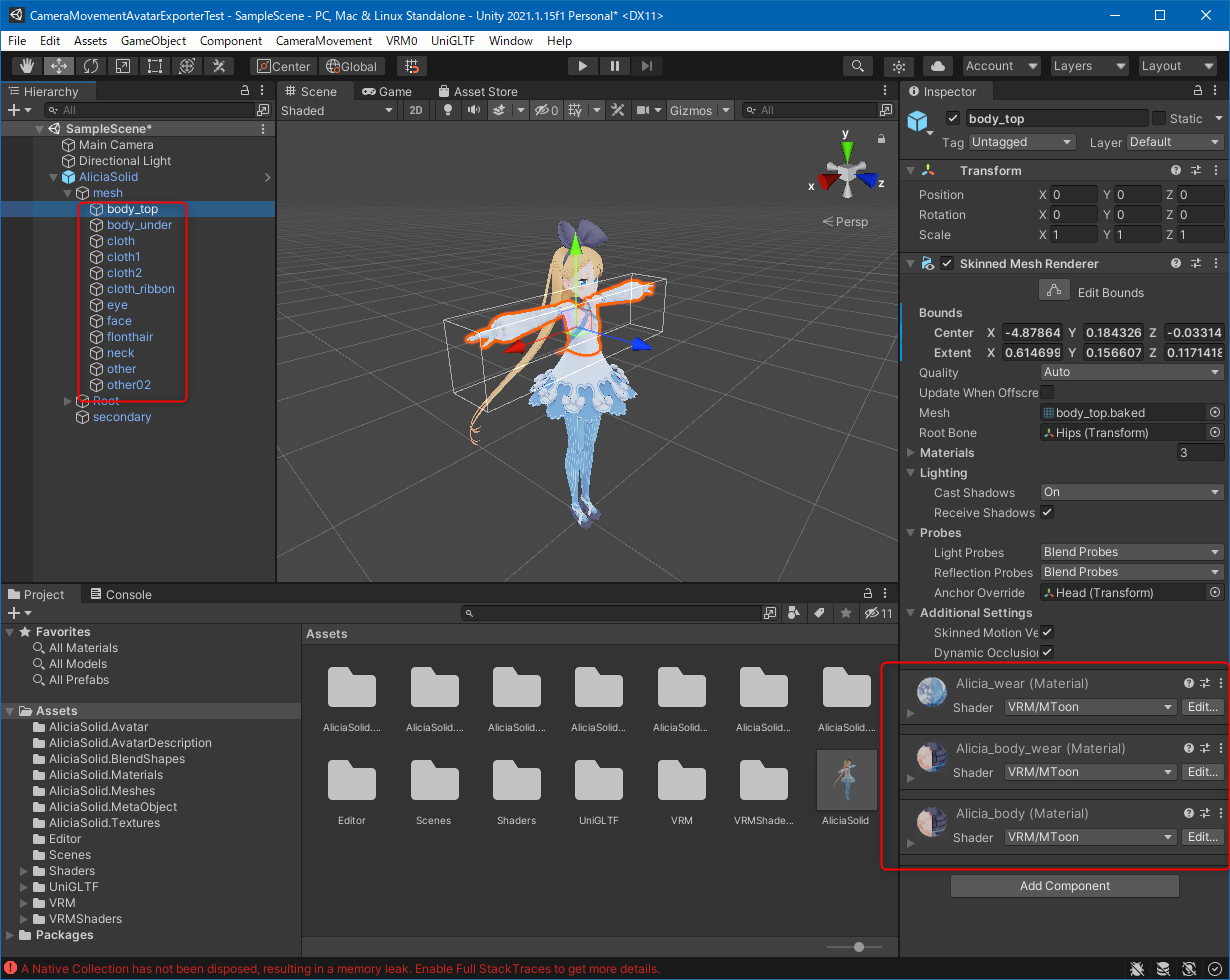 GitHub - rynan4818/CameraMovementAvatarExporter: CameraMovement用のカスタムアバター作成Unityパッケージ
