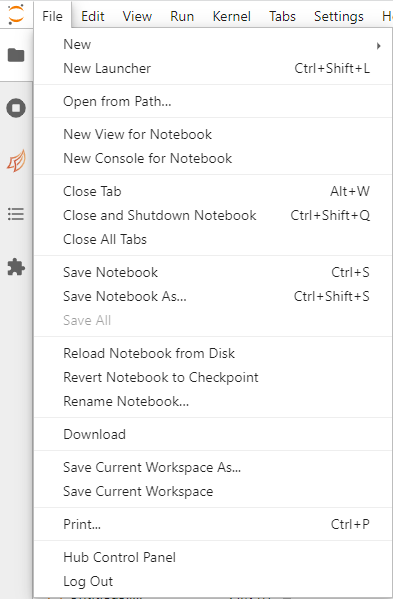 Export Notebook As Menu Is Greyed Out · Issue 8028 · Jupyterlabjupyterlab · Github