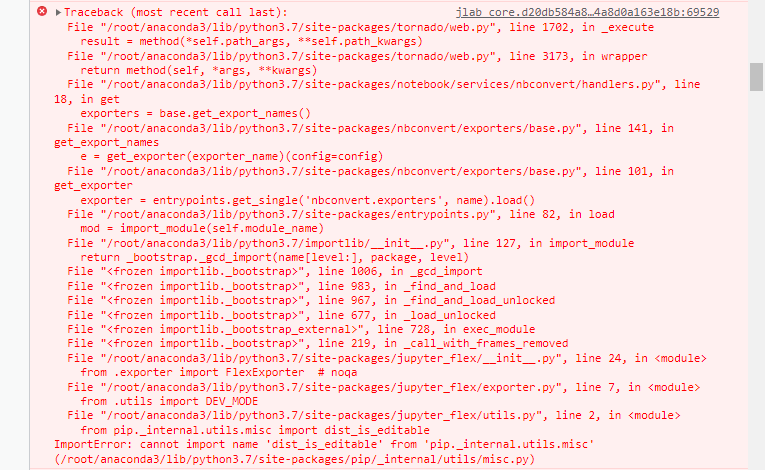 Export notebook as... menu is greyed out · Issue #8028 · jupyterlab/jupyterlab · GitHub
