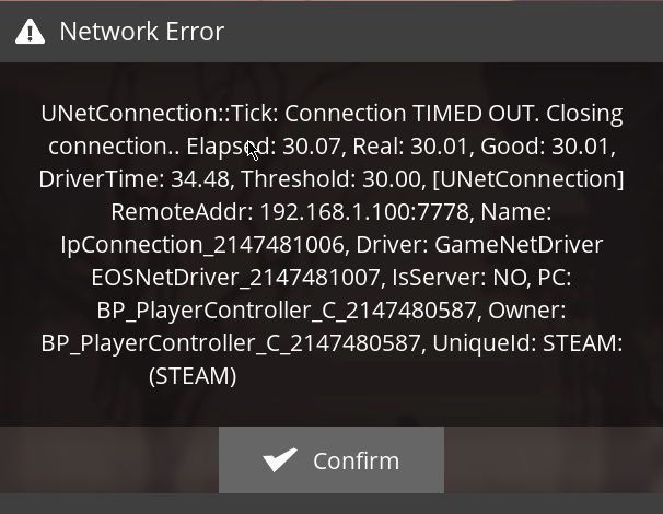 [Bug]: Satisfactory timeout values not working from defaults · Issue #1707 · pelican-eggs/eggs ...