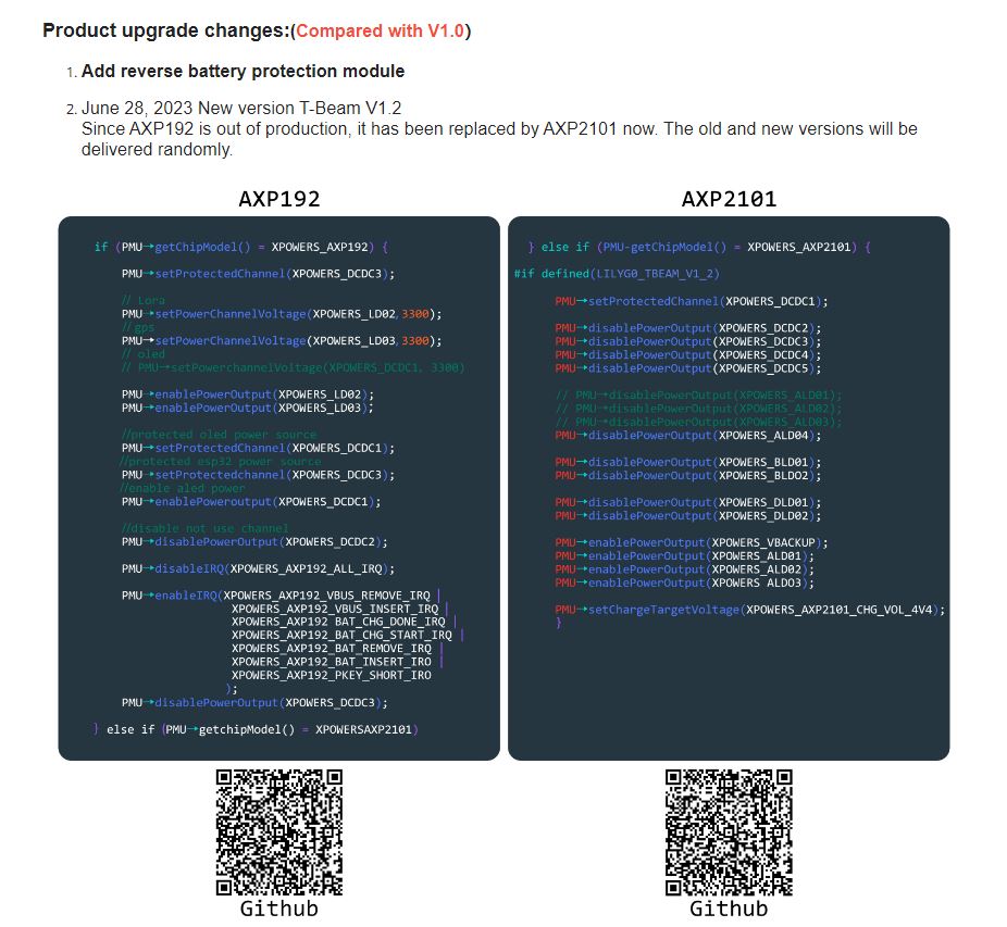 New TTGO with AXP2101 · Issue #1 · Xinyuan-LilyGO/tbeam-helium-mapper · GitHub