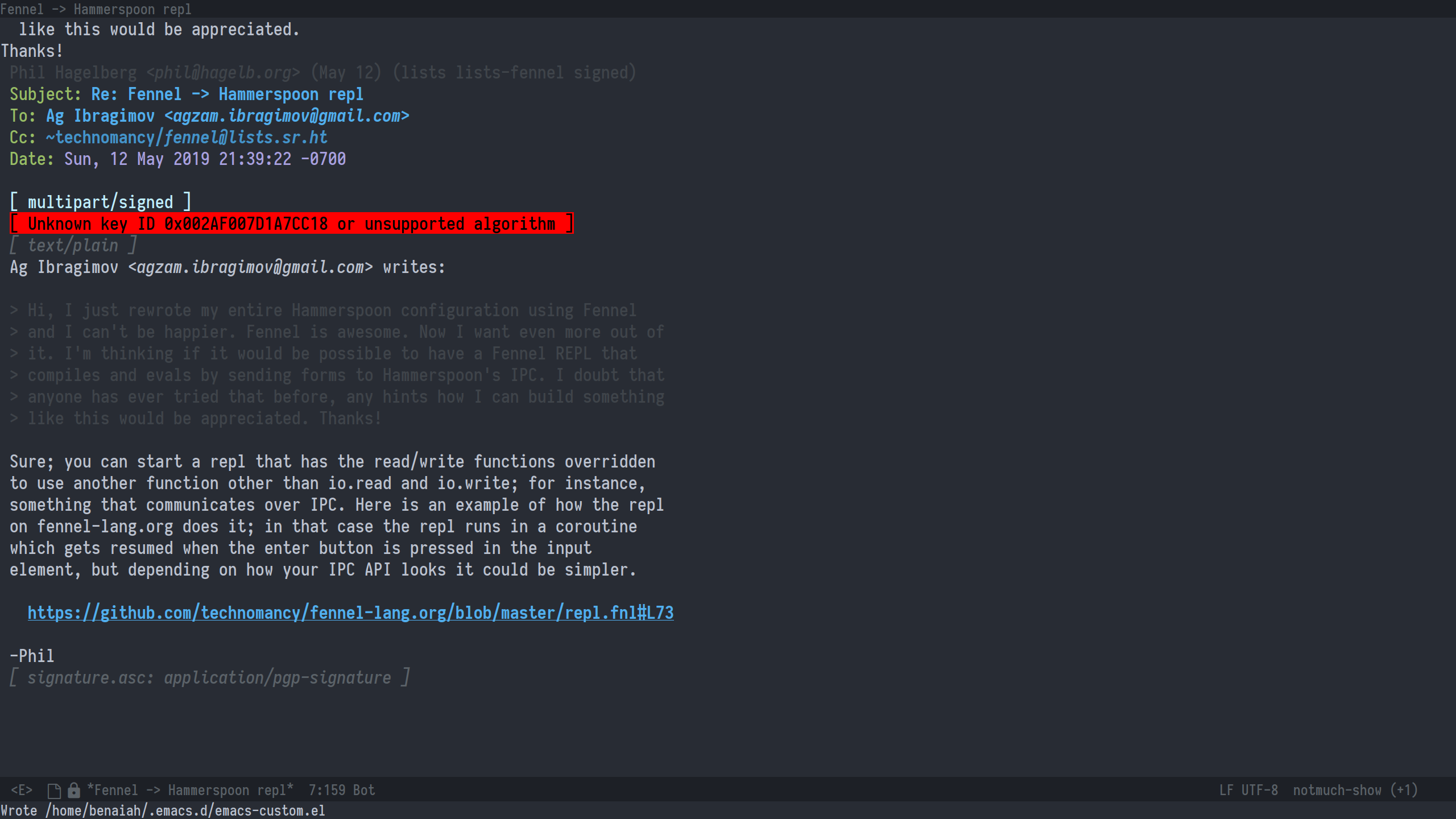 citation lines are unreadable in message-mode · Issue #242 · doomemacs/themes · GitHub