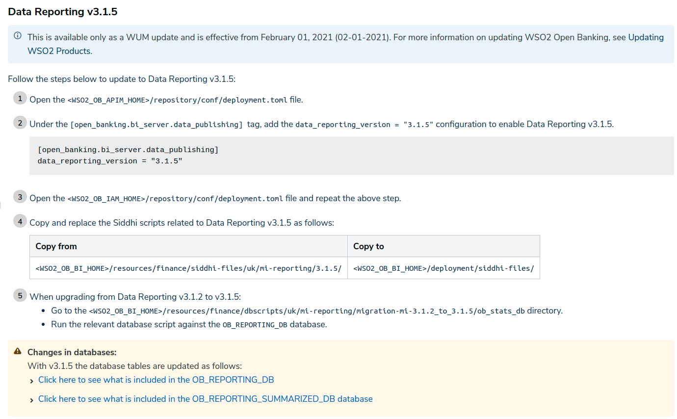 [UK] MI reporting 3.1.5 upgrade · Issue #237 · wso2/docs-open-banking ...