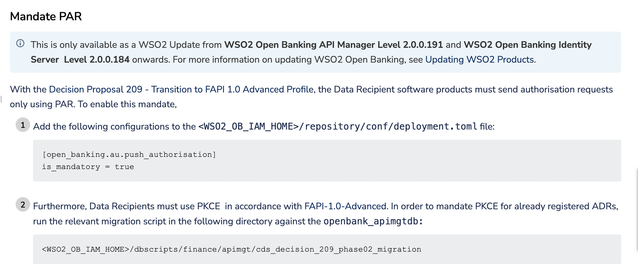 [U2] DP 209 FAPI Phase 2 · Issue #656 · wso2/docs-open-banking · GitHub