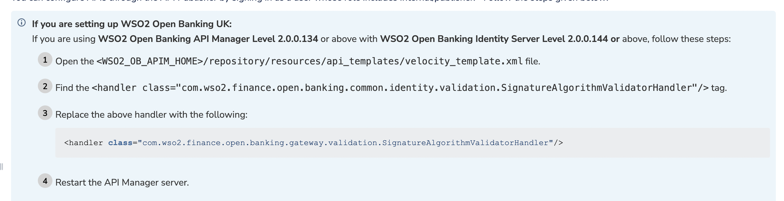 [U2] Change velocity template before publishing the APIs · Issue #666 · wso2/docs-open-banking ...