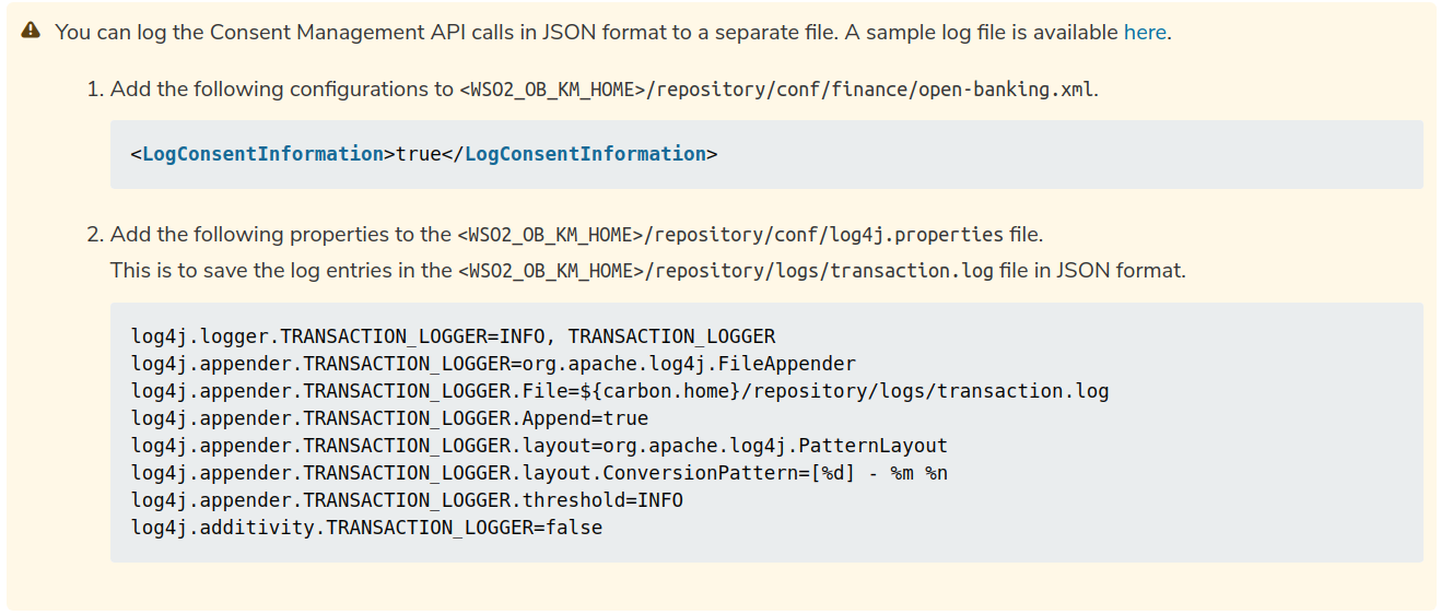 [UK] Adding changes for logging consent information · Issue #48 · wso2/docs-open-banking · GitHub