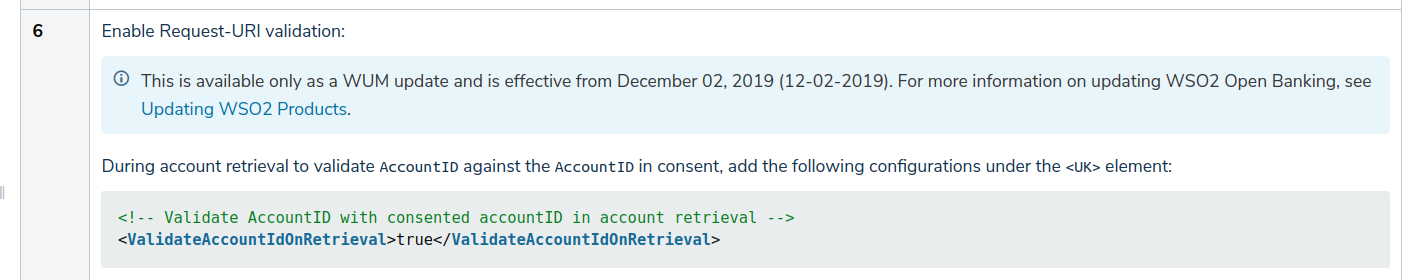 [140] WUM update related docs missing · Issue #49 · wso2/docs-open-banking · GitHub