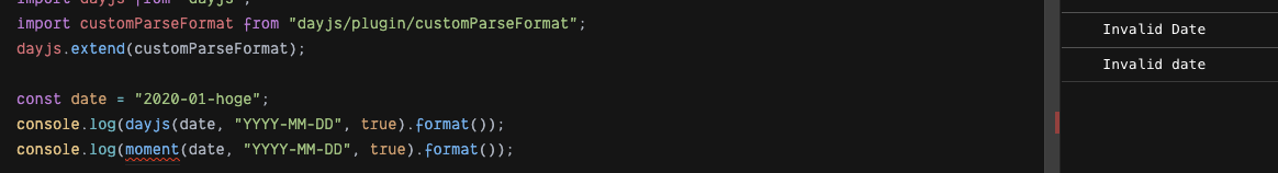 Why dayjs can parse invalid format · Issue #1117 · iamkun/dayjs · GitHub