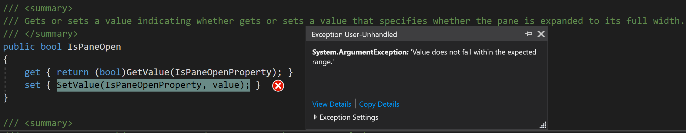 HamburgerMenu - Sample App crashes when opening and closing menu ...