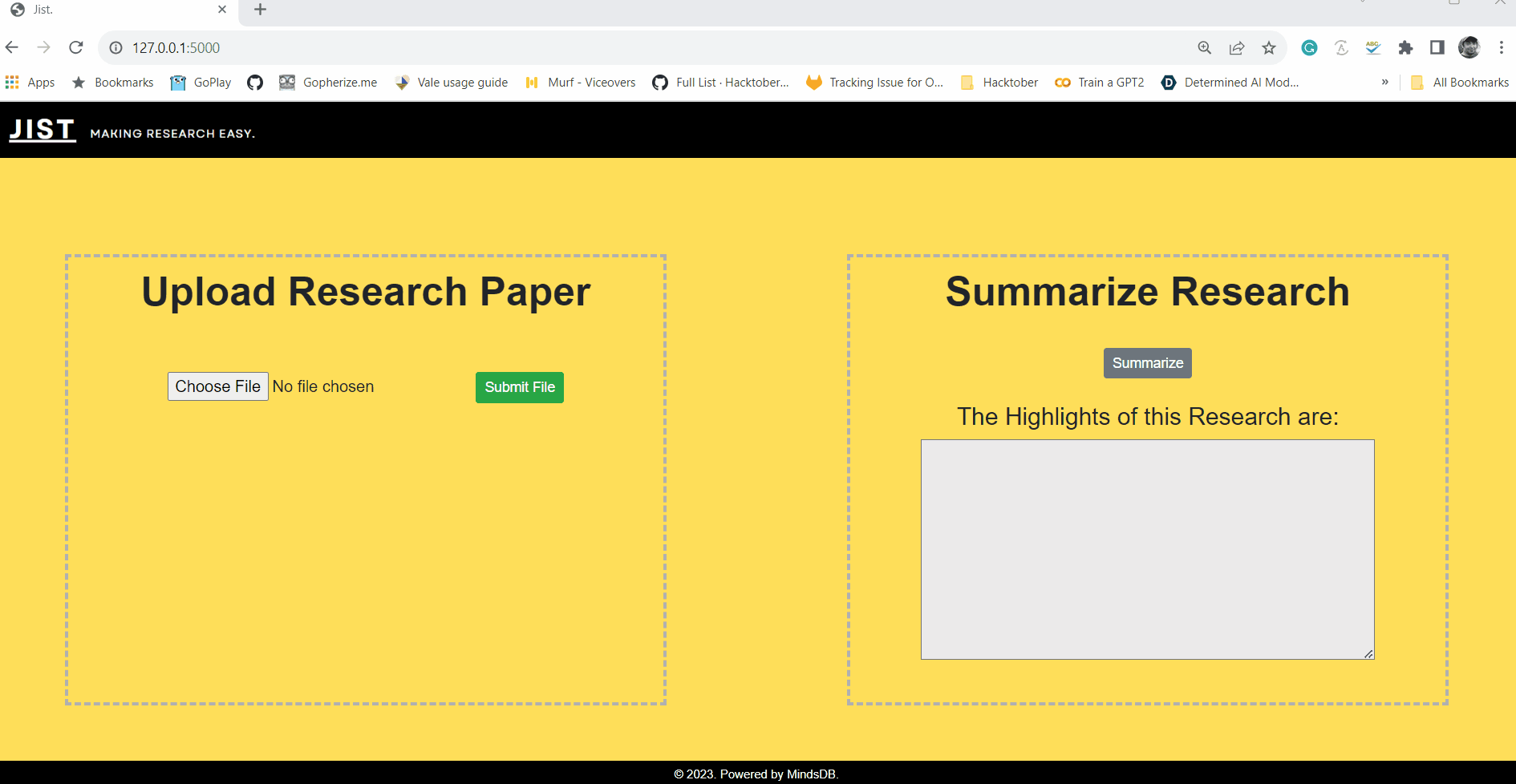 GitHub - syedzubeen/Jist_MindsDB_Project: Jist is an AI-powered web app that leverages NLP and ...