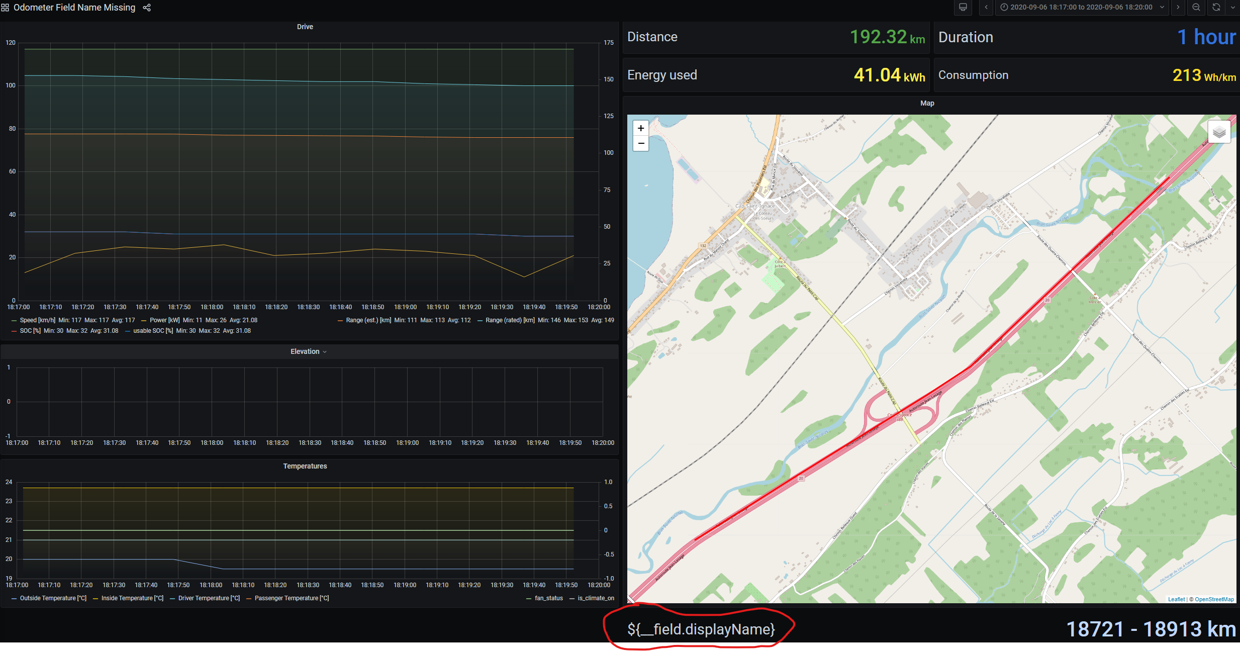 Missing data in Grafana snapshots · Issue #1031 · teslamate-org ...