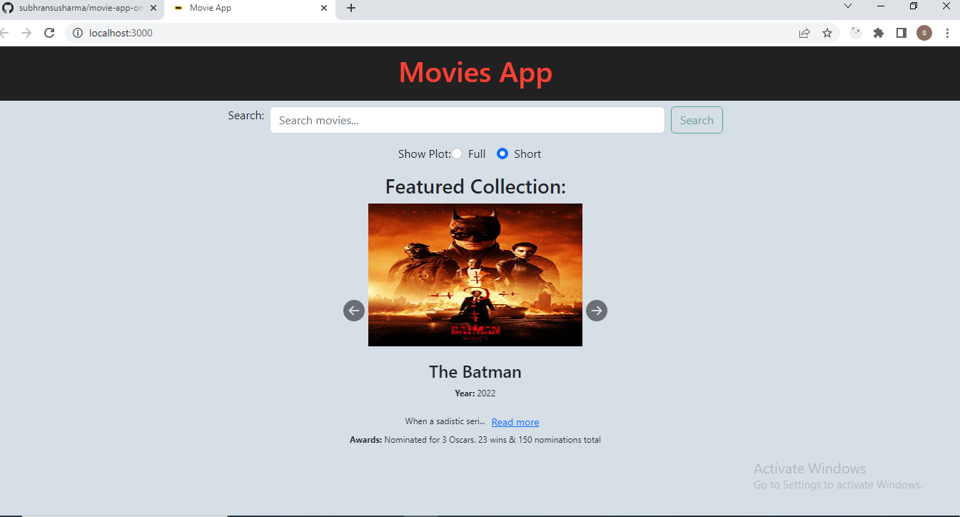 GitHub - subhransusharma/movie-app-omdbapi