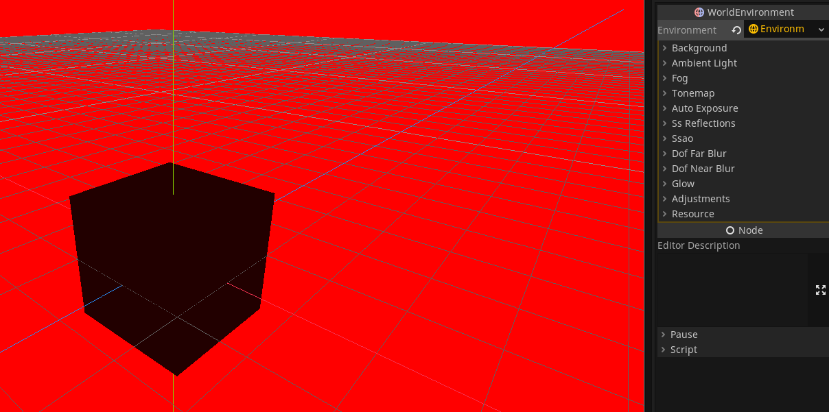 (GLES3) Default Material matches clear color · Issue #33805 · godotengine/godot · GitHub