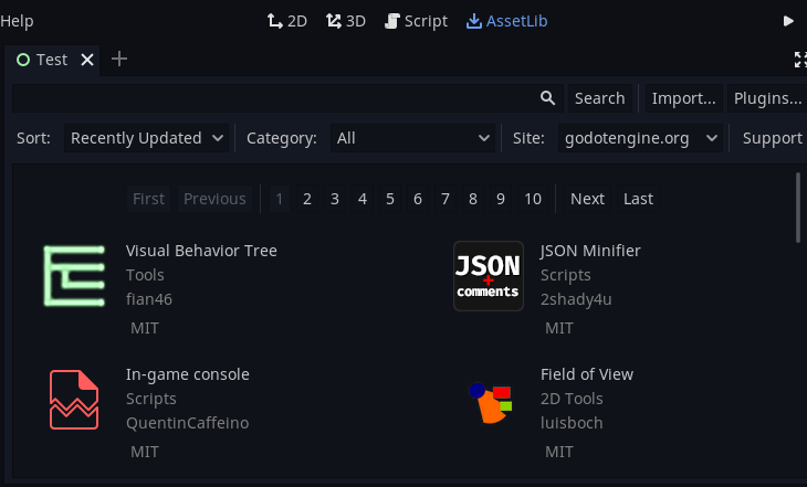 Asset Library no longer works · Issue #42155 · godotengine/godot · GitHub