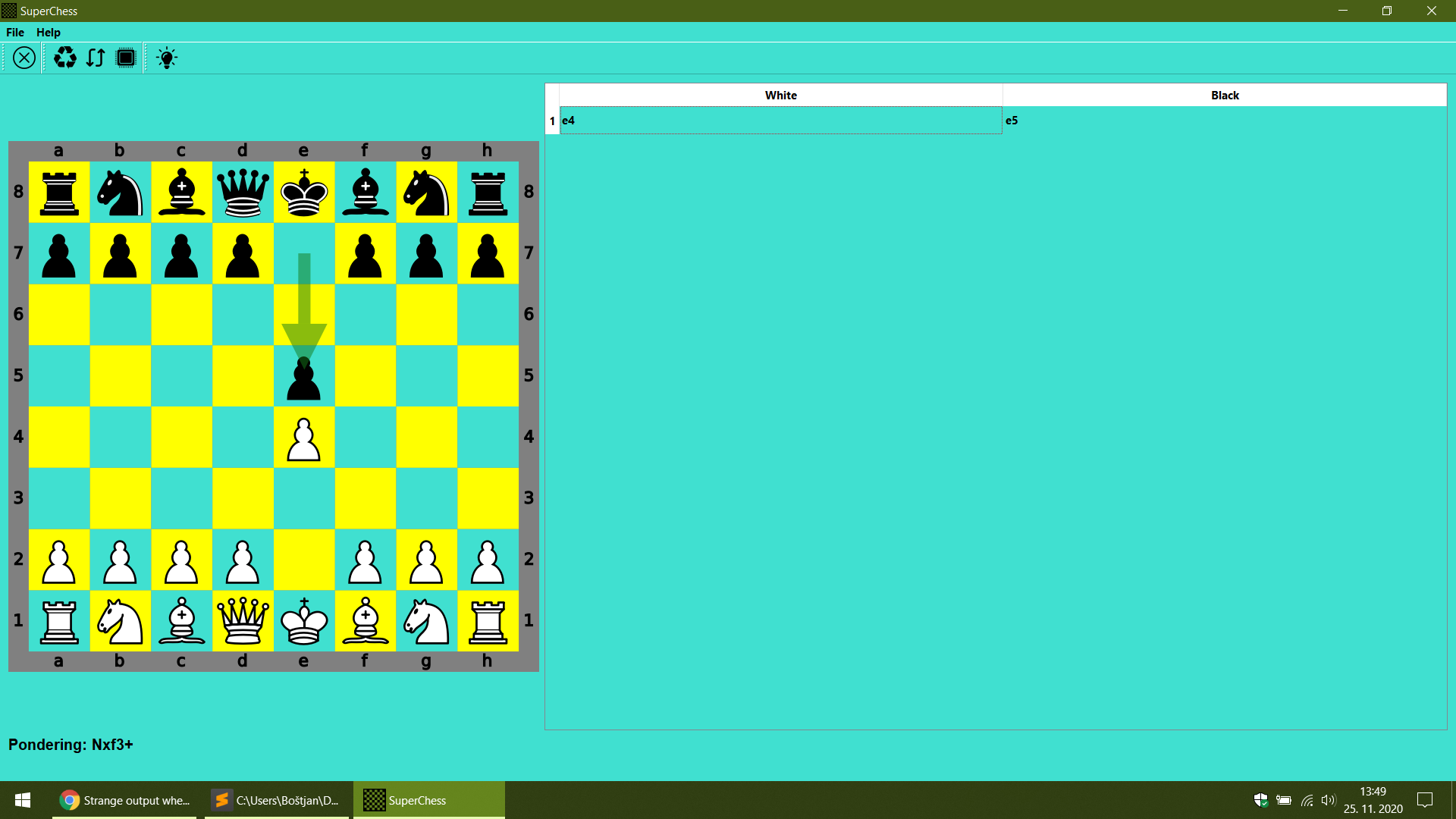 Strange output when engine's ponder move is converted to SAN · Issue #697 · niklasf/python-chess ...