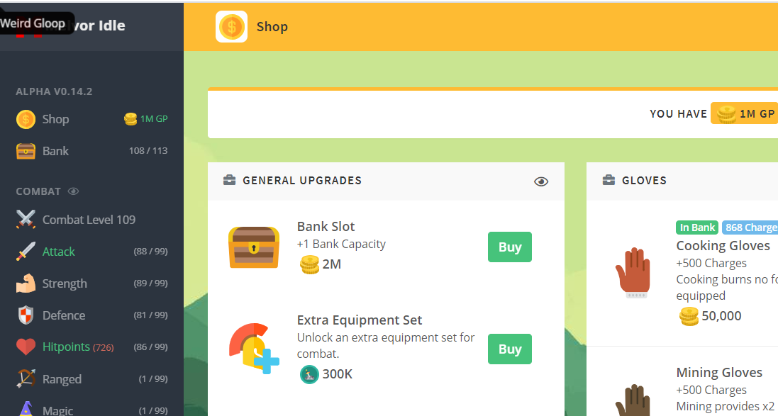 "Weird Gloop" text stuck in upper left corner of screen · Issue #211 ...