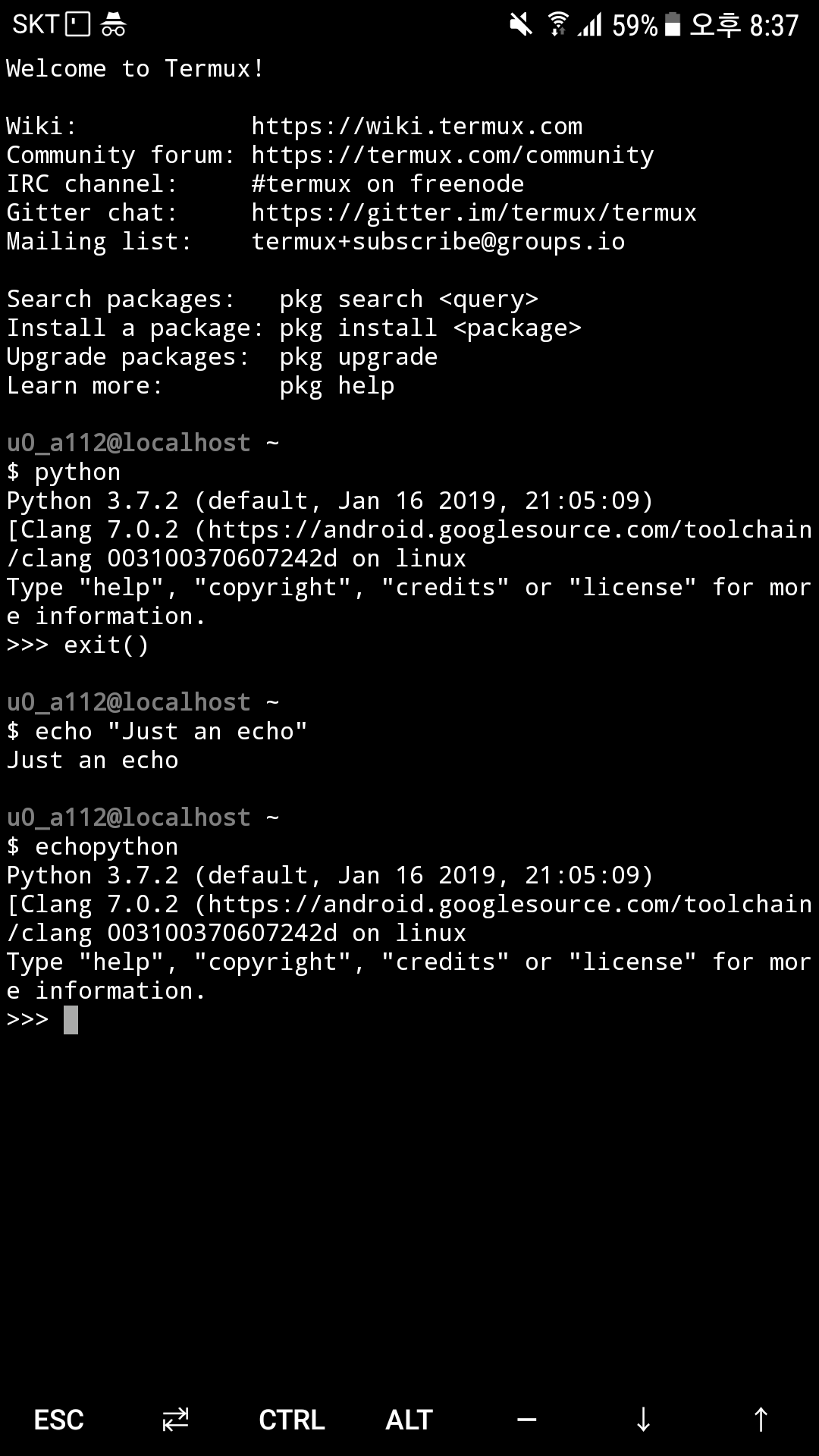 Browsing Through Command History With Arrow Keys Leaves Some Letters