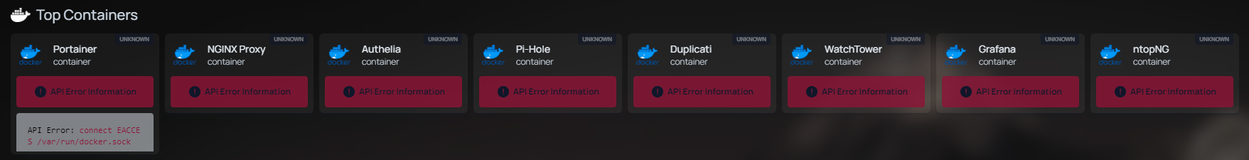 Connect Eacces Var Run Docker Sock [bug] · Issue 1913 · Gethomepage Homepage · Github