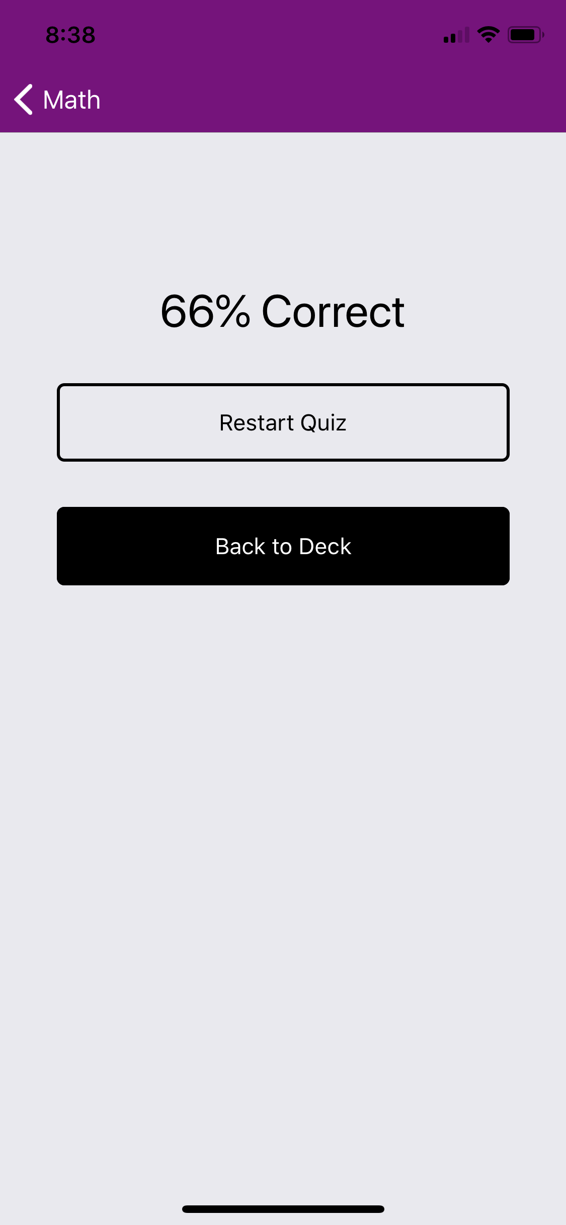GitHub - boehlerte/mobile-flashcards: Flashcard quiz app developed in React.js